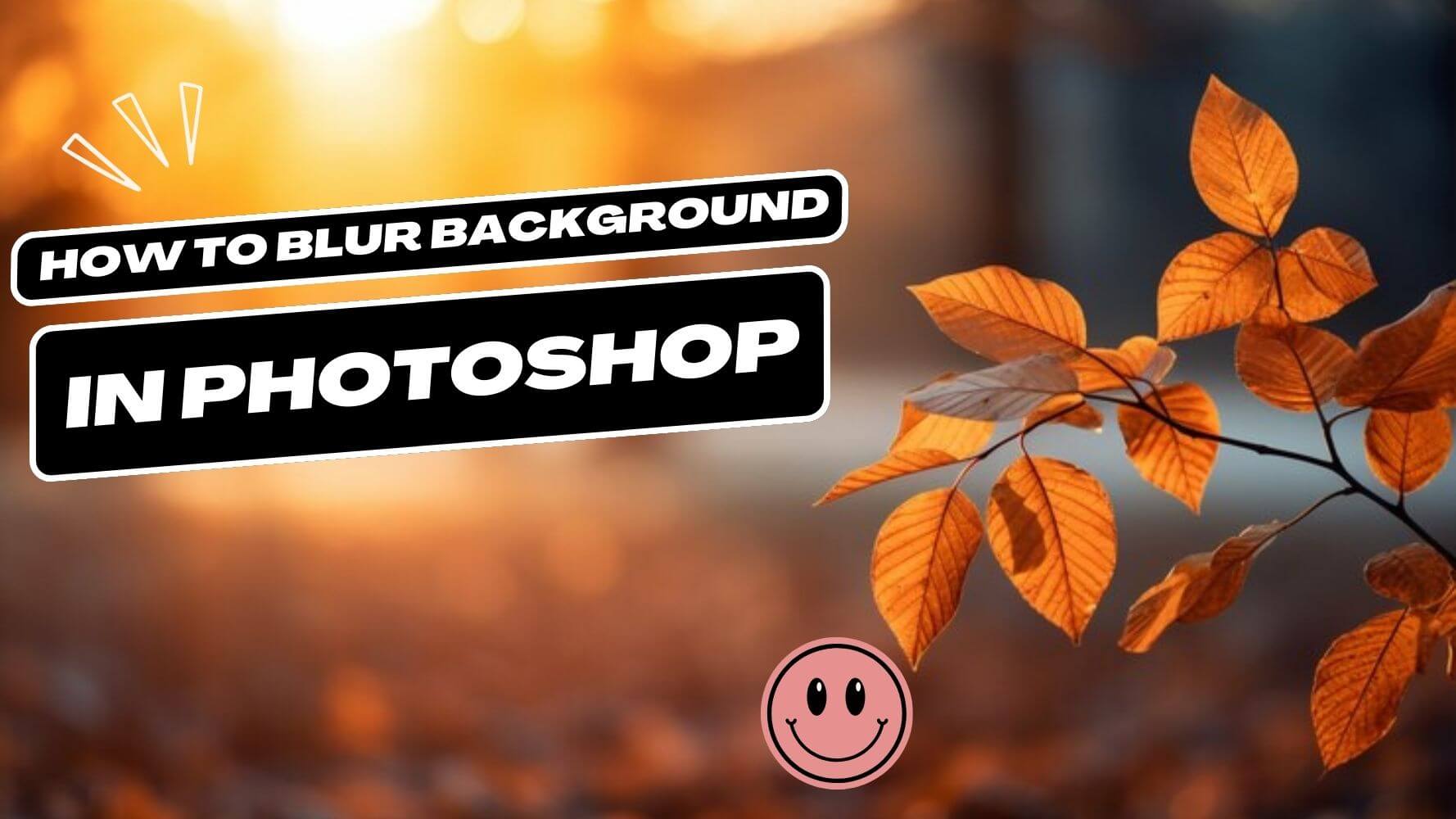Photoshop Background Blur