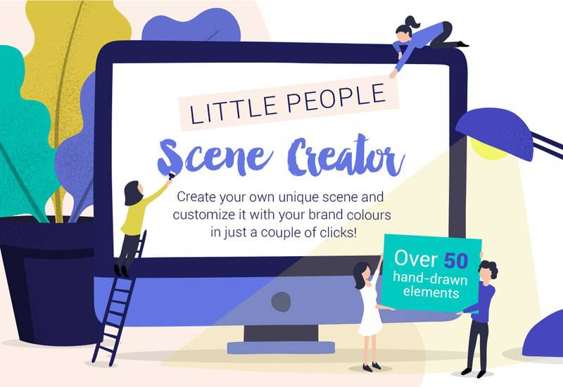 The Little People Scene Creator Pack | Artixty