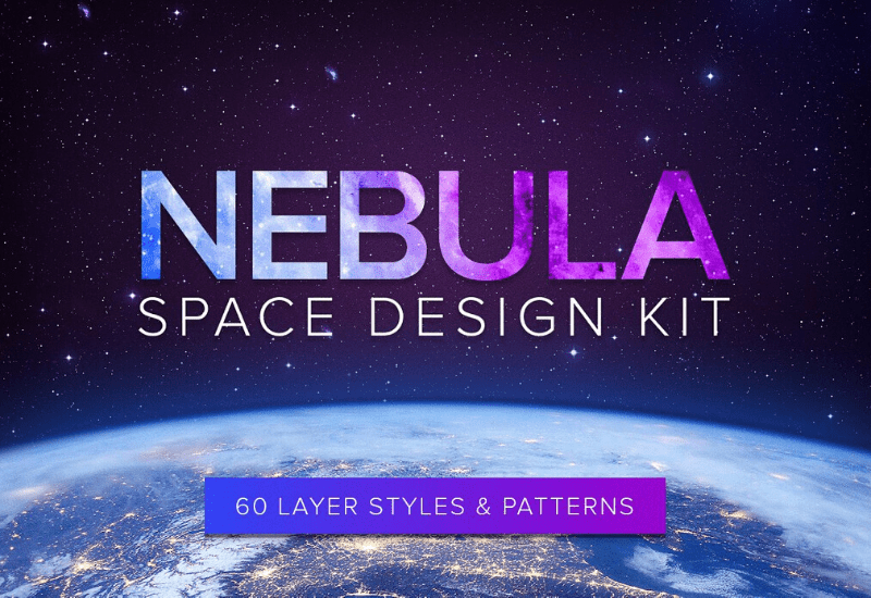 Nebula Space Design Kit - 60 Styles & Patterns | Artixty
